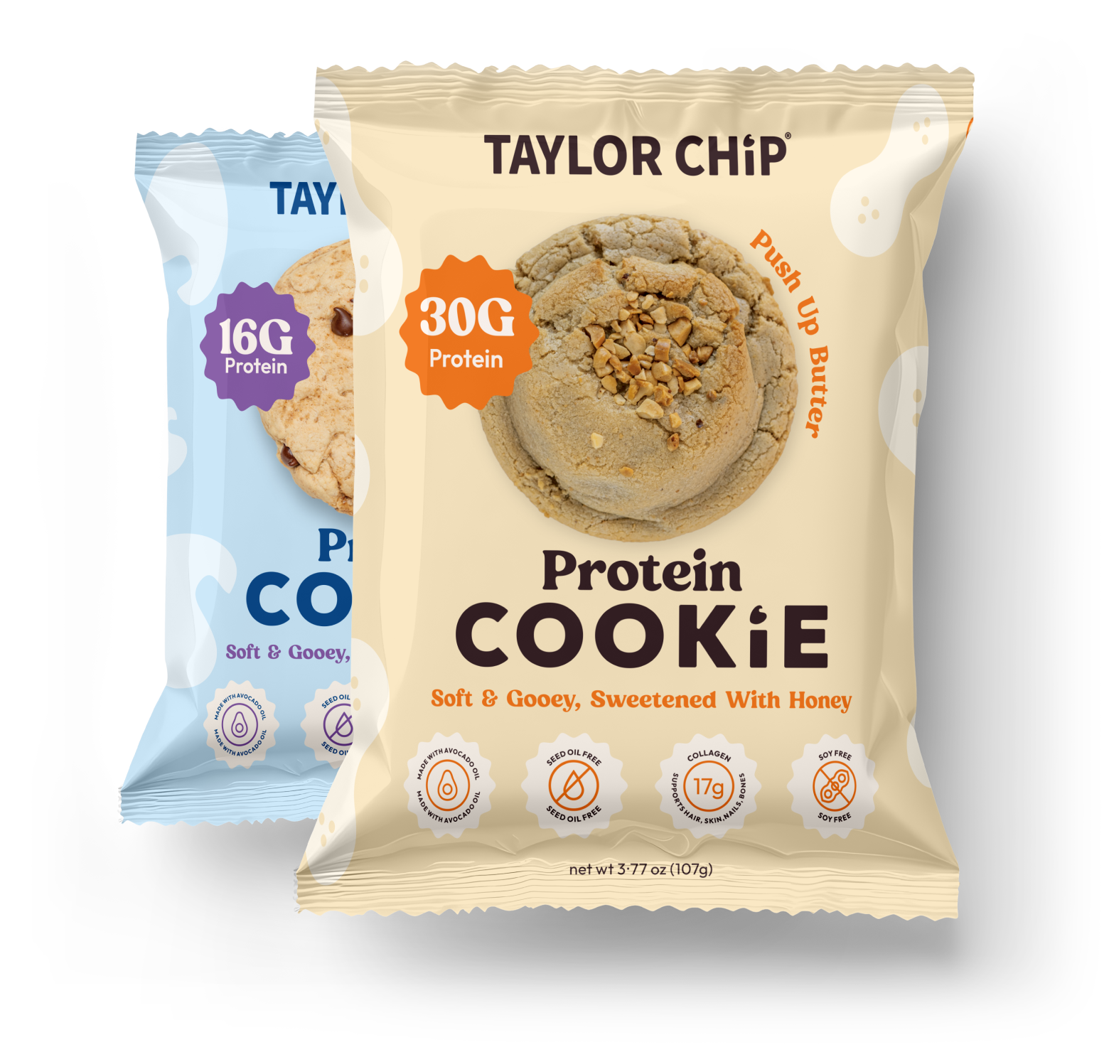 Push-Up Butter Protein Cookie – Taylor Chip Nutrition